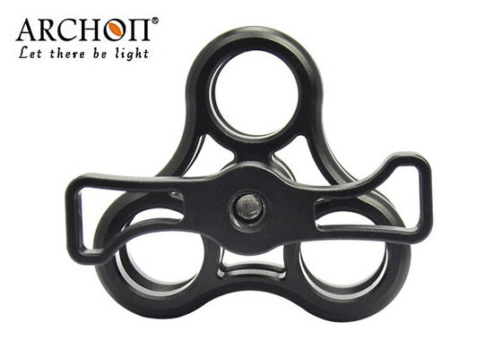 Aircraft Grade Aluminum Robust Z11 Underwater Camera Mount for Diving Video Light