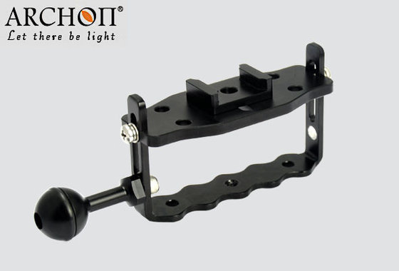 GoPro Housing Underwater Camera Mount Handheld For Diving Flashlight