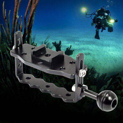Hand Lamp Underwater Camera Mount GoPro Hero 3 / Hero 2 Premium Hard Anodzing