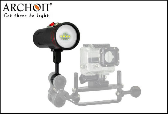Portable Handheld Diving UV Light Waterproof Rating IP68 2,600lumens