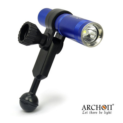 Light Weight Scuba Diving Torch Aluminium Alloy With Cree Led
