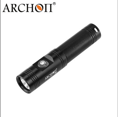 Portable Night Led Dive Lights , 100 Meters Underwater Led Flashlight