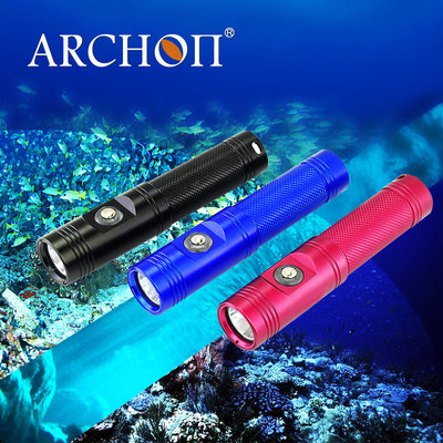 Cree Led  Scuba Diving Flashlight Rechargeable Back - Up Diving Lights