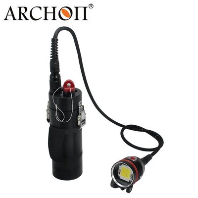 20000 Lumen Durable Underwater Video Lights Waterproof 100 Meters