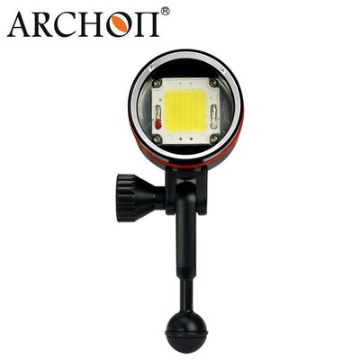 20000 Lumen Durable Underwater Video Lights Waterproof 100 Meters