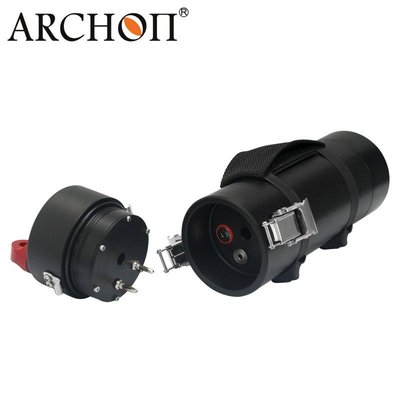 Water Proof Underwater Led Flashlight , Diving Photography Video Light