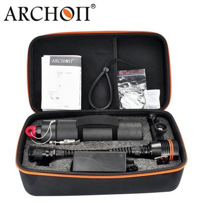 Water Proof Underwater Led Flashlight , Diving Photography Video Light
