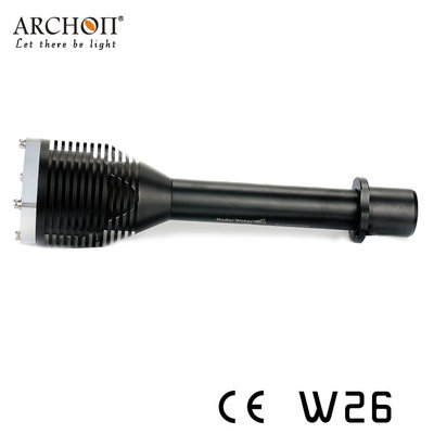1000 LM 6500k Scuba Diving Flashlight 6v To 14v Diving Lamps
