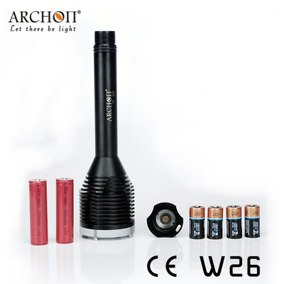 18650 Battery Type Professional Dive Lights Explosion Proof PC Lens