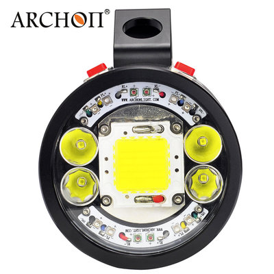 Multifunction Wide + Spot Lighting Beam Led Photography Lights Waterproof 100M