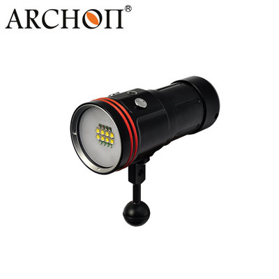 5200 Lumens Photography Lamp with Mounting Bracket 1" for Gopro Camera