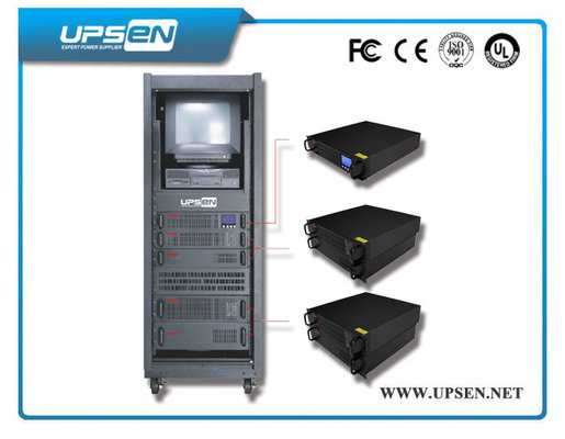 China Rack Mountable Online UPS 1-10Kva with 19" 2U 3U height and External Battery Pack supplier