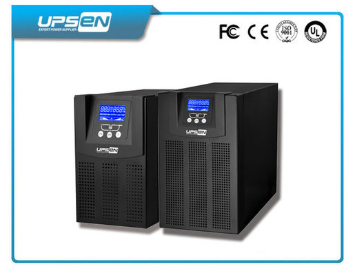 China Small 2KVA / 1600W Computer Uninterruptible Power Supply With RJ11 / RJ45 / RS232 supplier