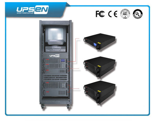 Black Plastic Rack Mount 19 Inch ups with Zero Transfer Time 1kw-10kw supplier