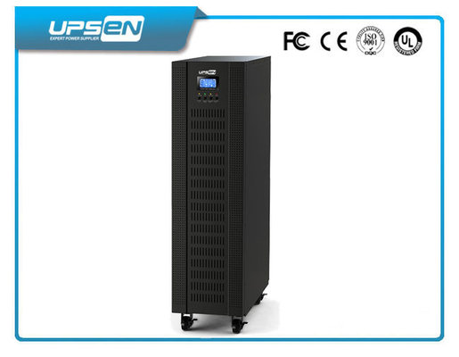 10kva 20kva High Frequency Online UPS Black With Pure Sine Wave Output supplier