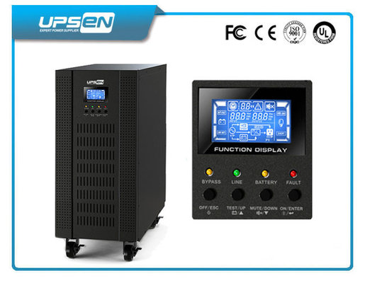 10kva 20kva High Frequency Online UPS Black With Pure Sine Wave Output supplier