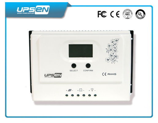 15A 20A 30A MPPT LCD solar charger controller with USB , street lights controller supplier