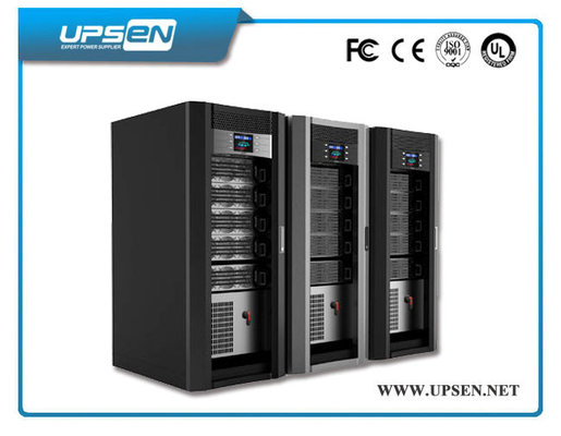 Commercial 3 Phase Modular UPS Power Supply 10KVA - 200KVA With Power Modules for Capacity Extension supplier