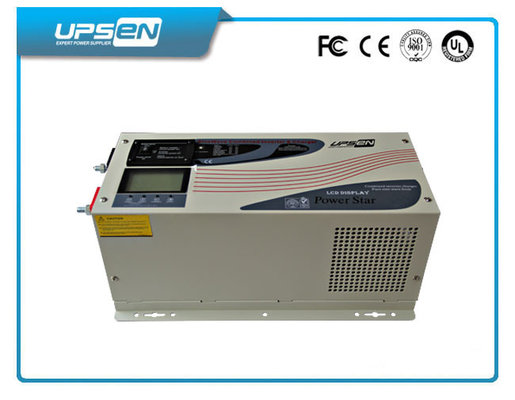 LCD Home 50Hz / 60Hz DC AC Inverter 12VDC To 220VAC Power Inverter Charger supplier