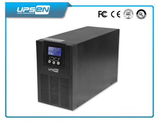 China High Frequency 2KVA 1600W Online UPS Suppliers With MCU Microprocessor Control supplier