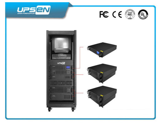 1 Phase Computer Uninterruptible Power Supply 10KVA Online UPS with 19" 2U / 3U Height supplier