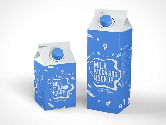 customized aseptic brick packaging paper fruit juice aseptic box