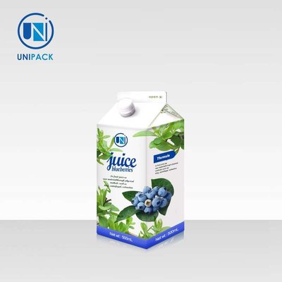 High End Milk Box Packaging Customized Printing Recyclable