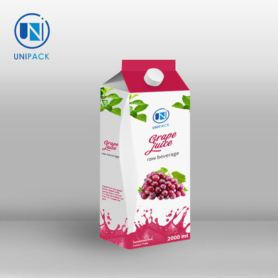 Luxury Beverage Slim Gable Top Boxes  Embossing Printing Handling