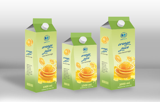 High Safety Gable Top Carton Customized  Anti Drop Performance