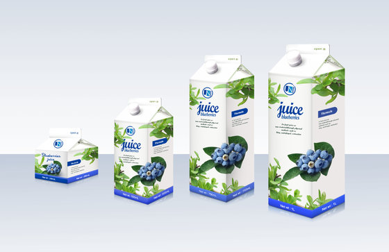 Disposable High Safety Fruit Juice Gable Top Milk Carton