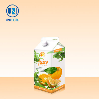 Beverage Packaging Material Fruit Gable Top Milk Juice Boxes