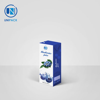 Premium Milk Box Packaging Printable Matt Lamination Recyclable