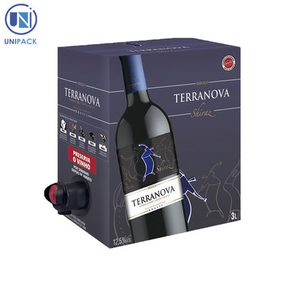 UNIPACK Manufacturer Customised Milk Juice Wine BIB Aseptic Bag In Box Packaging
