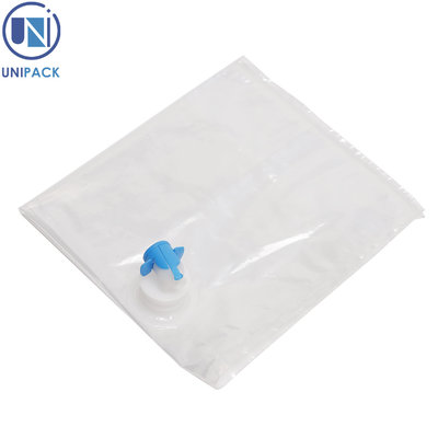 UNIPACK Aseptic Fresh Milk Ice Cream Liquid Egg Transparent BIB Bag In Box