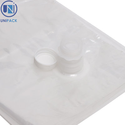 UNIPACK Aseptic Fresh Milk Ice Cream Liquid Egg Transparent BIB Bag In Box