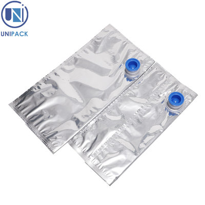 UNIPACK Custom Print Disposable Coffee Juice BIB Bag In Box With Valve