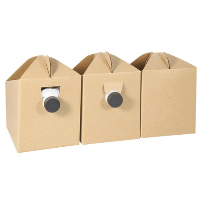 UNIPACK Factory 5L 10L BIB Bag In Box with Valve Beverage Liquid Take Out Container