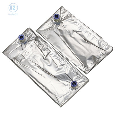 Spout Top Aseptic Bag In Box For Tomato Paste , Red Wine And Oil