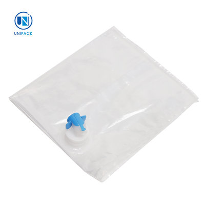 UNIPACK Bag In Box Packaging For juice water BIB Liquid Egg Transparent Spout Plastic Packing bag