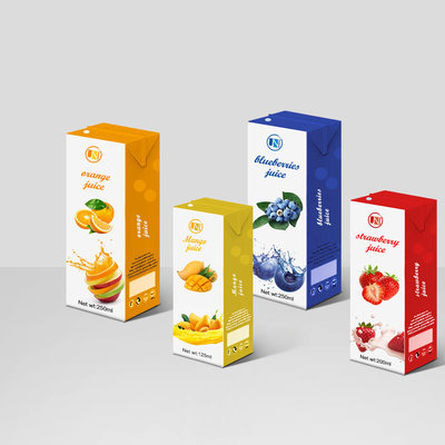 UNIPACK Fruit Package Box For Juice Milk Packaging Juice Paper box for Juice