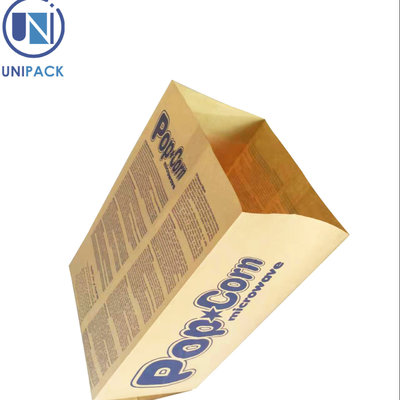 UNIPACK Food Grade Gourmet Microwave Popcorn Packaging Bag