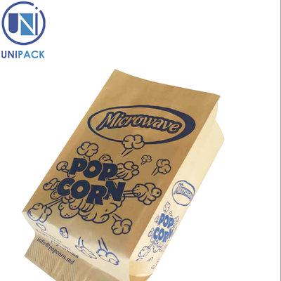 UNIPACK Disposable Packaging Folding Direct Apply For Filling Machines Microwave Popcorn  Packaging Bag