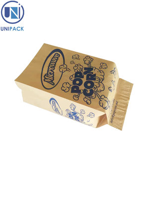 UNIPACK Disposable Packaging Folding Direct Apply For Filling Machines Microwave Popcorn  Packaging Bag