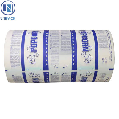 UNIPACK Food Grade Gourmet Microwave Popcorn Packaging Bag Paper Roll