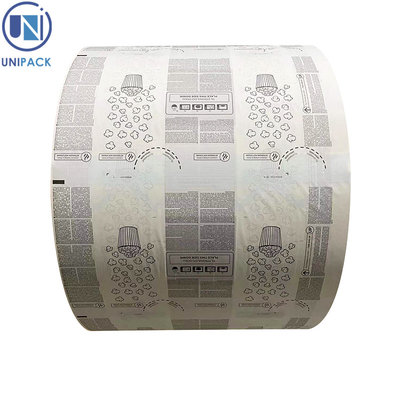 UNIPACK Customized Logo Package Bag Gourmet Microwave Popcorn Brown  Paper Roll