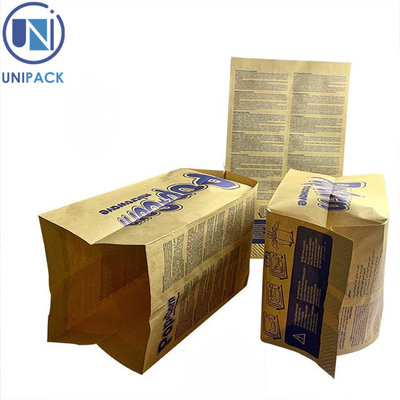 Custom Design Greaseproof Paper Heat Seal Bags For Popcorn