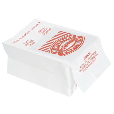 Customization Craft Paper Bag Packaging For Microwave Popcorn