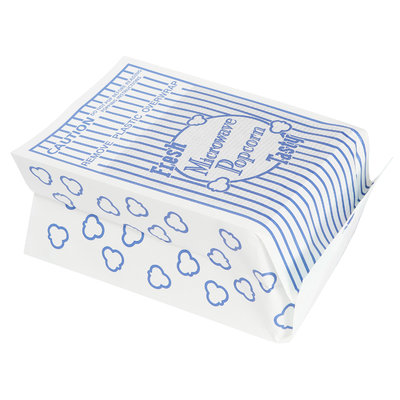 Custom Logo Eco Friendly Microwave Popcorn Wrapping Peper Bags Printed