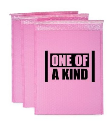Biodegradable 8.5x12 Inch Bubble Poly Mailers Environmental Friendly