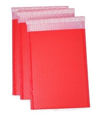 Biodegradable 8.5x12 Inch Bubble Poly Mailers Environmental Friendly